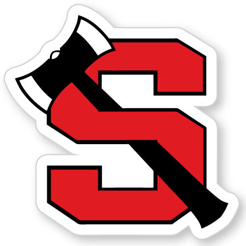 SHS Axe Logo Sticker Decal - 2.5 x 2.5 inch – SheltonShirts