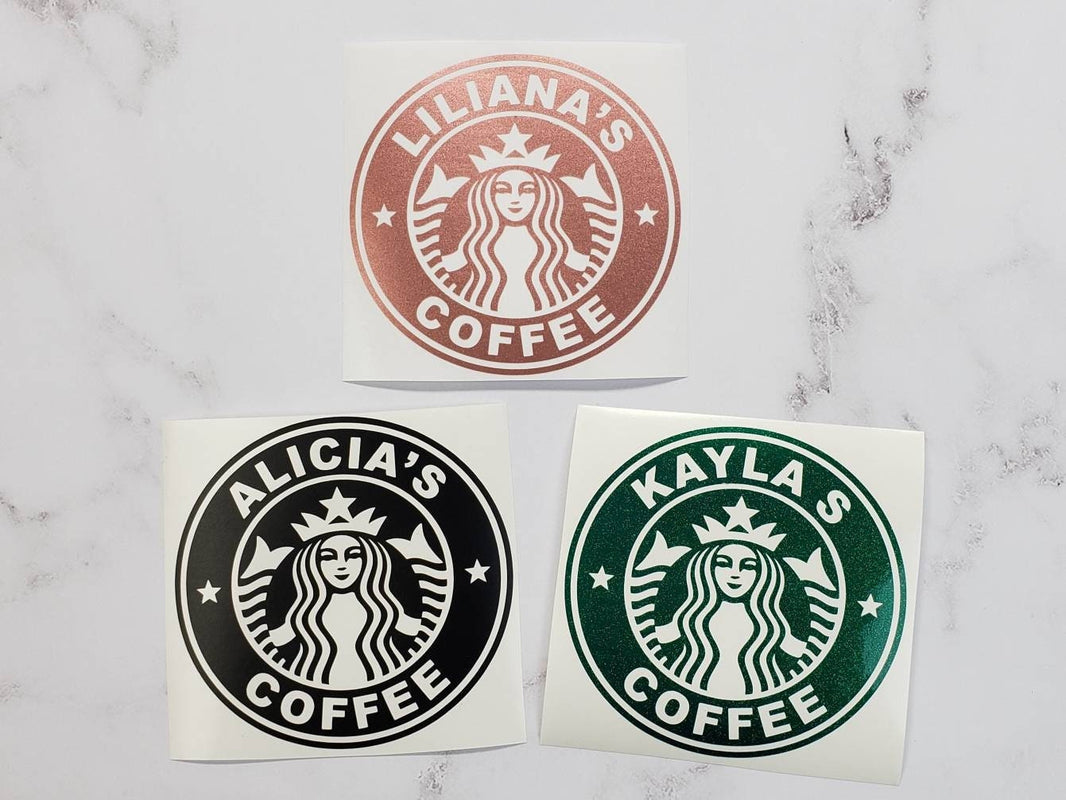 Starbucks Decals – SheltonShirts